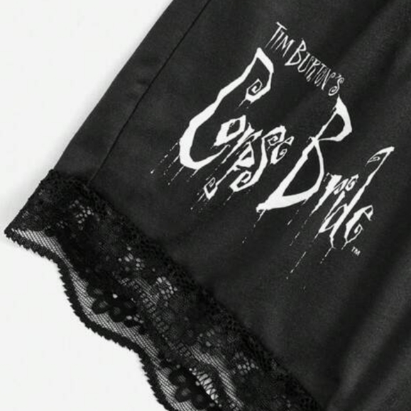 ROMWE | Intimates & Sleepwear | Corpse Bride Lace Pj Set | Poshmark